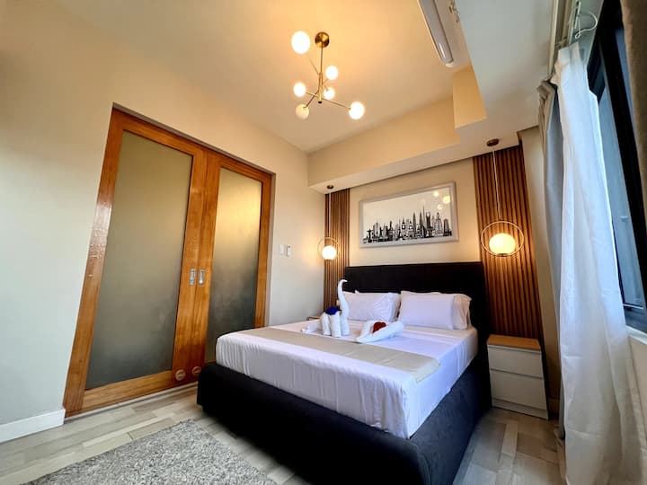Baseline Premier 1-bedroom 17th. Internet/netflix - Cebu City