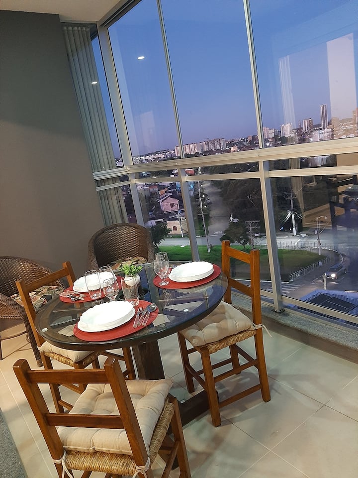 Studio Com Uma Vista Linda, Garagem E Portaria 24h - Pelotas