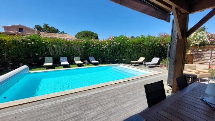 Villa 300ml ( Plage Pinarello ) - Corse-du-Sud