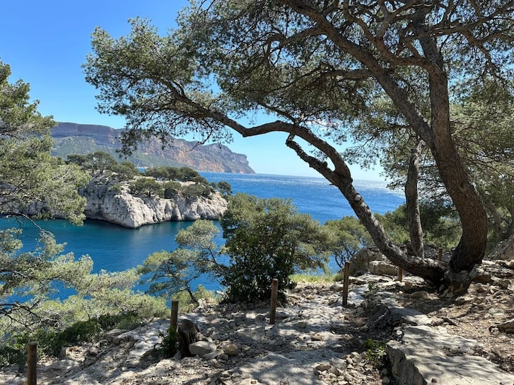 Cassis à Pied, Plage,piscine,tennis, Appart Rénové - Cassis