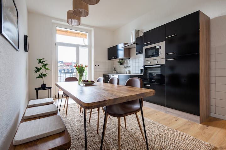 Stayvision - 3 Schlafzimmer - 8 Gäste - 2 Balkone - Wuppertal