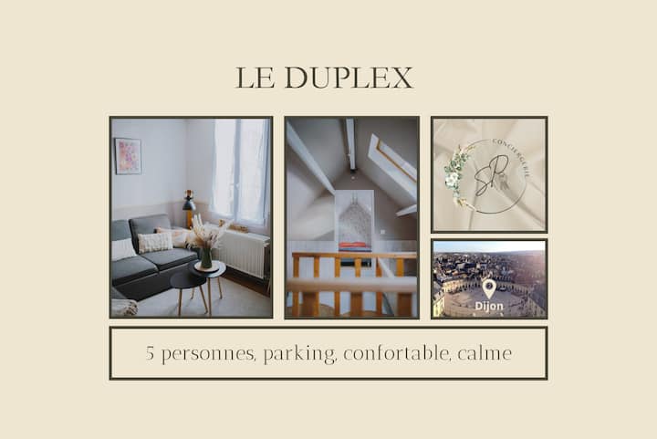 Le Duplex, Garage, 5 Personnes - ibis budget Dijon Saint Apollinaire
