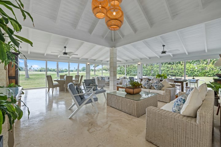 4 Bedroom Golf View With Pool Near Minitas Beach! - La Romana