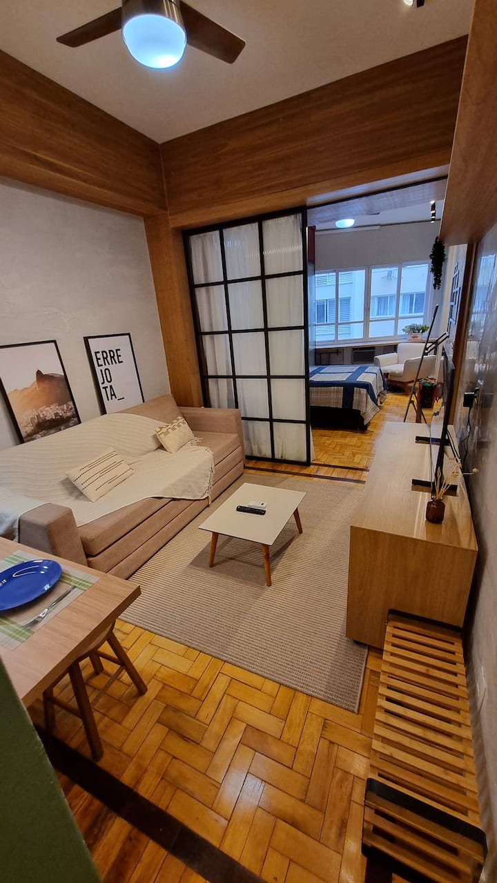 Modern Studio In Copacabana. One Block From The Beach - Río de Janeiro