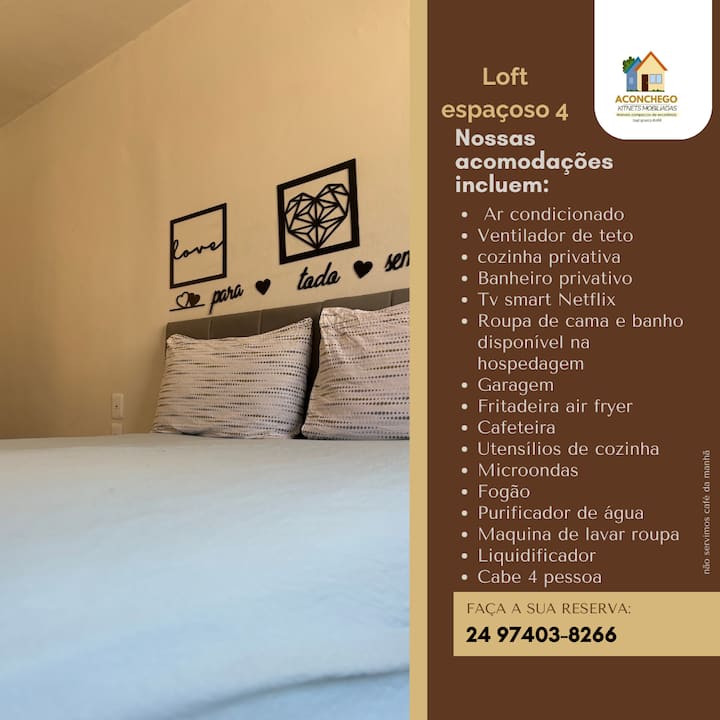 Loft Climatizado N 4 - Volta Redonda