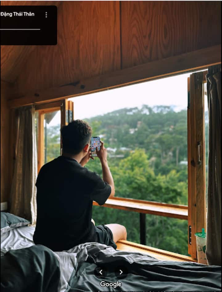 Nhà Gỗ Riêng Biệt Ngắm Núi đồI - Đà Lạt