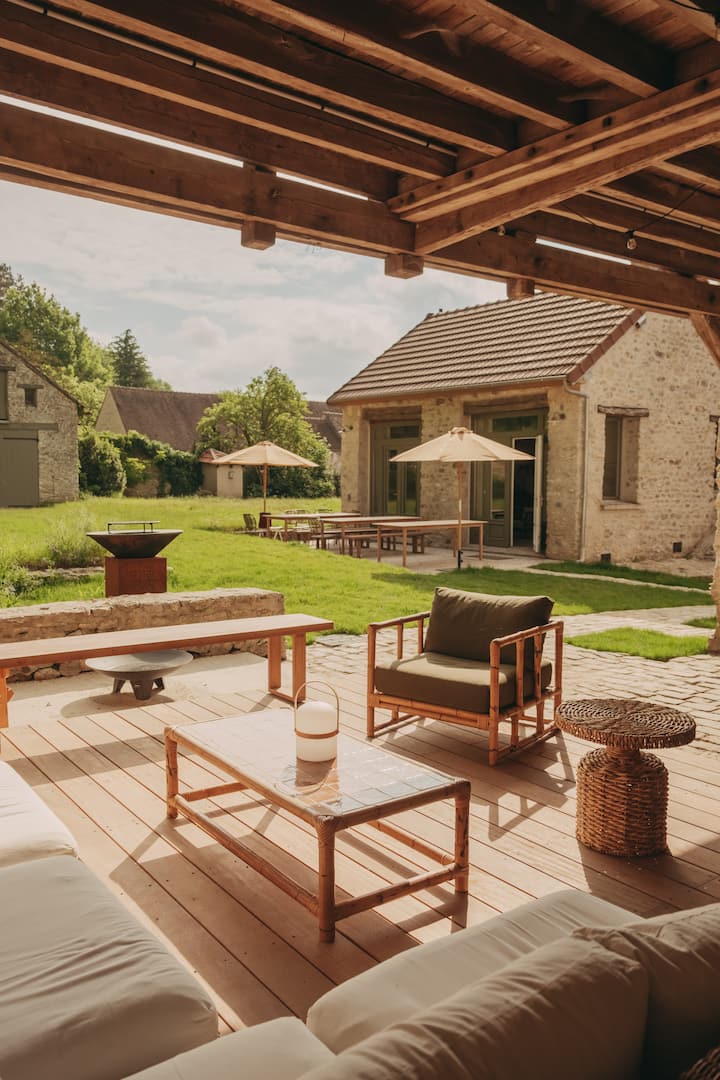 Maison Près De Paris Avec Piscine & Bain Nordique - Essonne