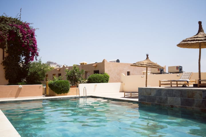 Argan Oasis Studio: 
Poolside Haven Near Taghazout - Taghazout