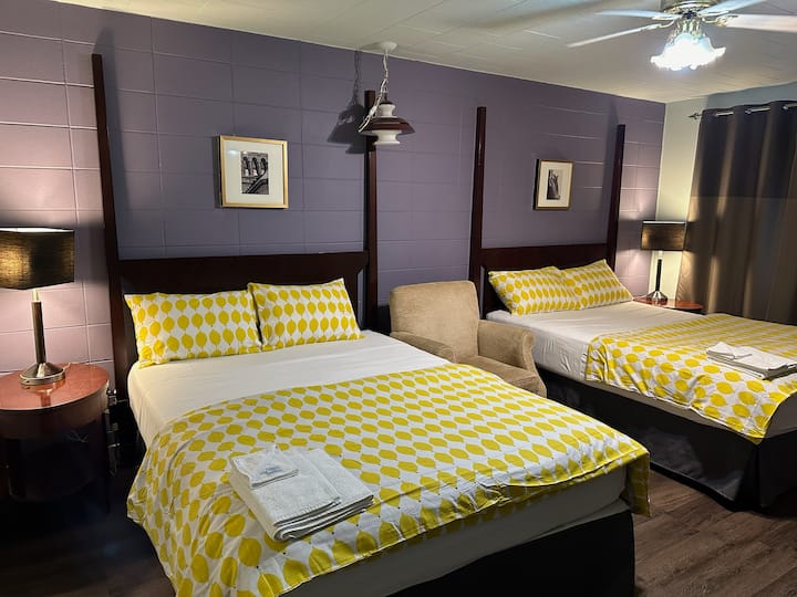Auberge Pique Nique-2 Queen Beds - Shawinigan