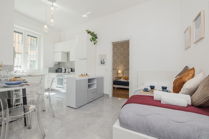 Modern&elegant Double Suite Flat - 15 Min Duomo - Milan