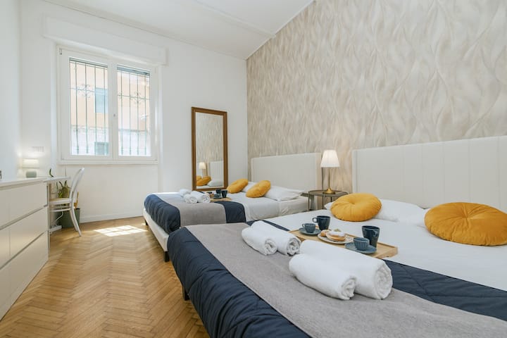 Modern&elegant Double Suite Flat - 15 Min Duomo - Milán