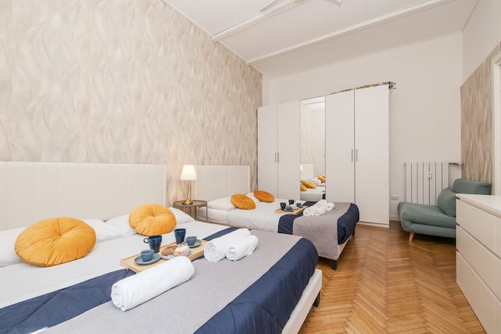 Modern&elegant Double Suite Flat - 15 Min Duomo - Mailand