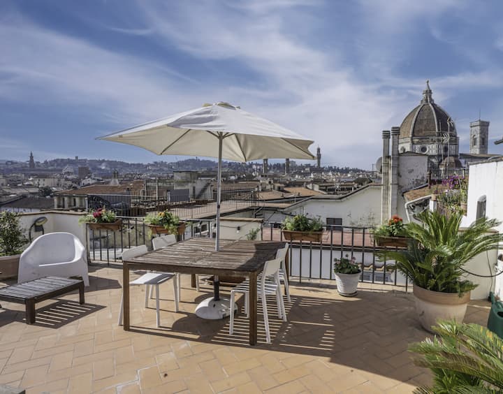 Attico Con 30 Mq Terrazza Su Duomo - Florence