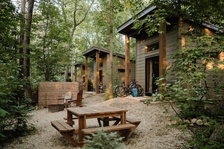 Glamping Cabin In Minnesota | Trails + Sauna - Crosby, MN