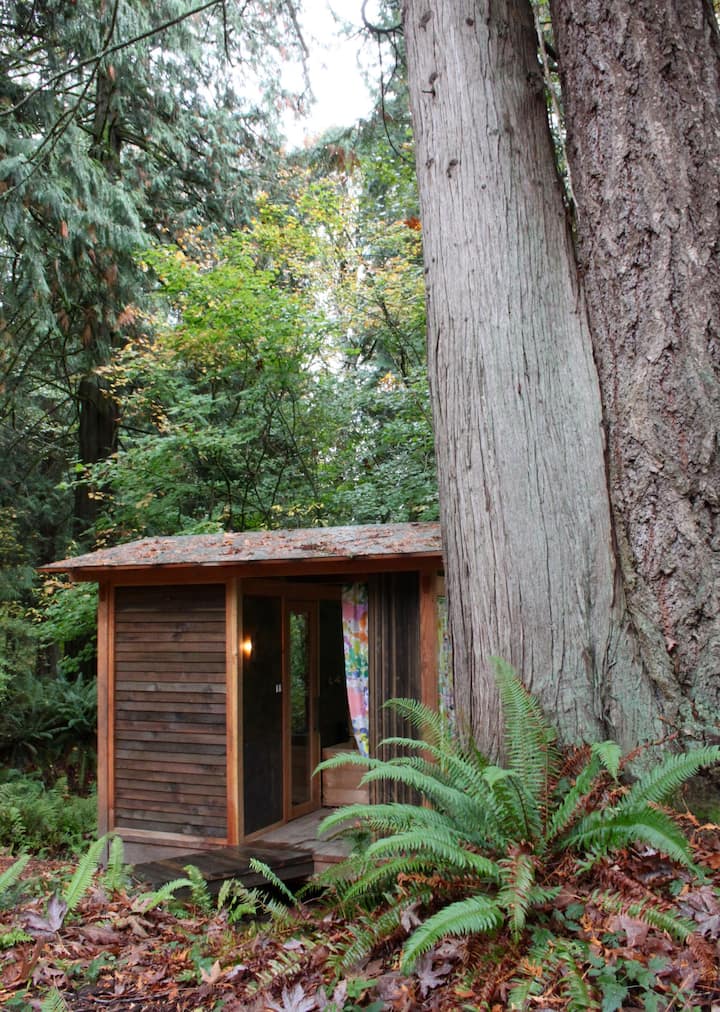 Artists Stone Cabin With Sauna & Cedar Soaking Tub - 貝靈厄姆