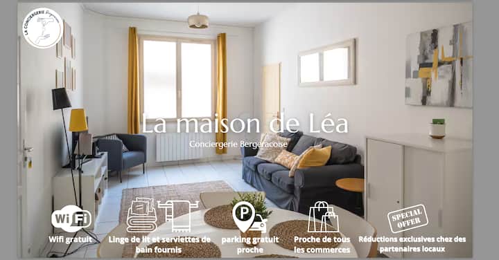Maison De Léa, à Proximité Du Marché Avec Terrasse - Monbazillac
