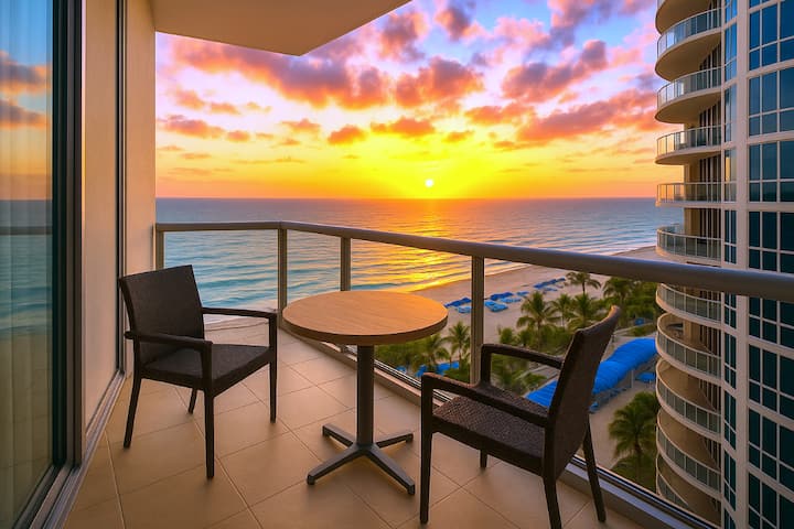 Seaside Condo With Private Beach Access - Sunny Isles Beach, FL