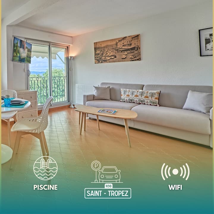 Saint-tropez- 4 Personnes- Piscine Parking - Saint-Tropez