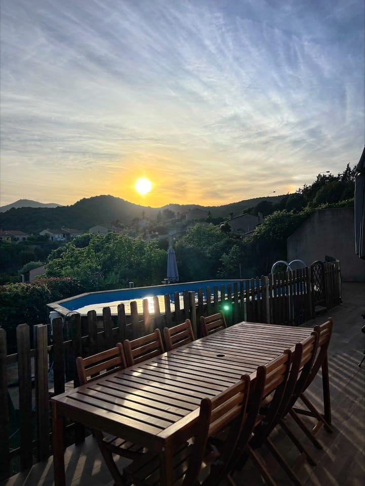 Villa Ajaccio 8 Personnes Avec Piscine - Ajaccio