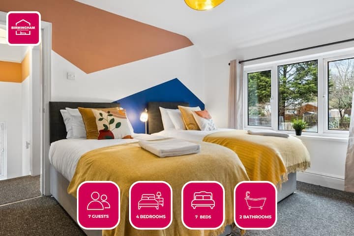 Accessible Gf Bathroom+ Bedroom-long Stays In B28 - Solihull