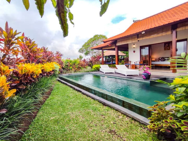 Vm - Ubud Private Villa, Peaceful Rice Field View - Ubud