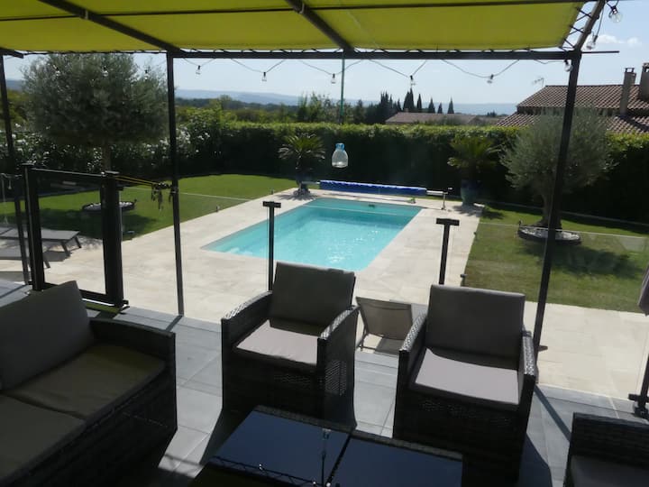 Villa Avec Piscine Au Pied Du Mont Ventoux - Beaumes-de-Venise