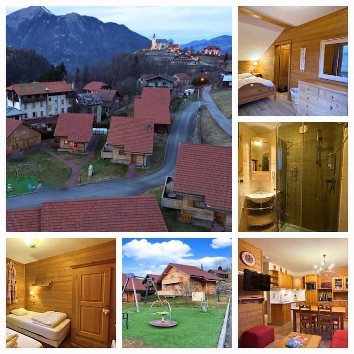 Z-chalet Mitoyen 5b "Le Jarbay" - Mont-Saxonnex