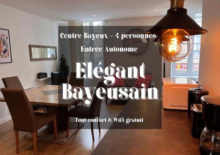 L'elégant Bayeusain - Appartement 3p Centre Bayeux - Bayeux