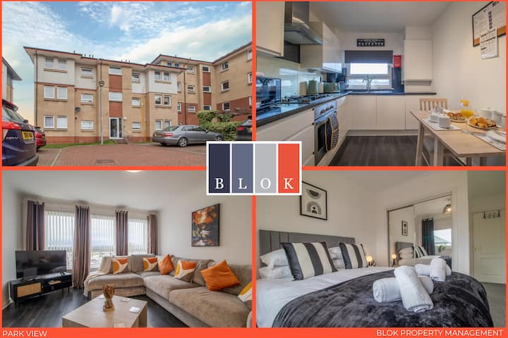 Park View - 2 Bed Flat With Parking In Motherwell - Amazonia, Motherwell