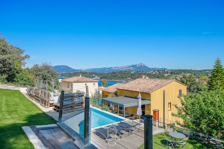 Villa Mireille Le Pradet Vue Mer/piscine - Toulon