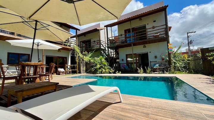 Flat C/ Piscina: Seu Paraíso Em Milagres Al - São Miguel dos Milagres