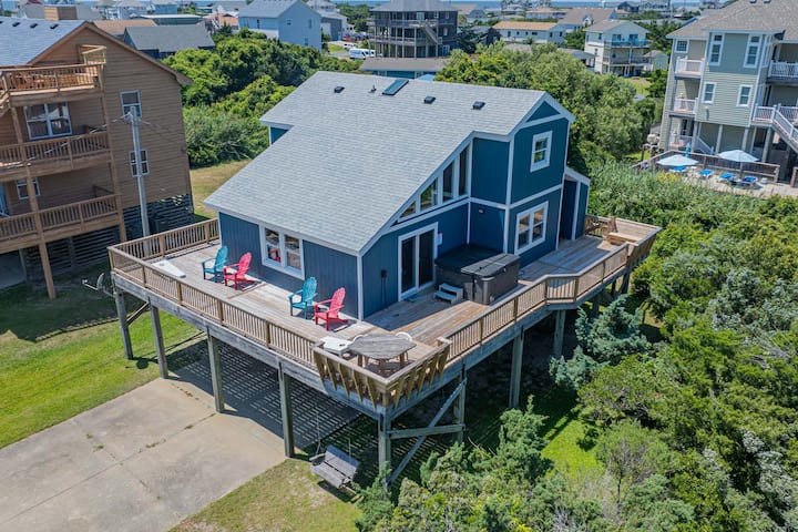 Unique 3 Bedrm Cottage~hot Tub~5 Min Walk To Beach - Outer Banks, NC