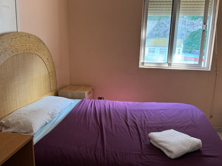 Single Bedroom With A Double Bed - Gibraltar