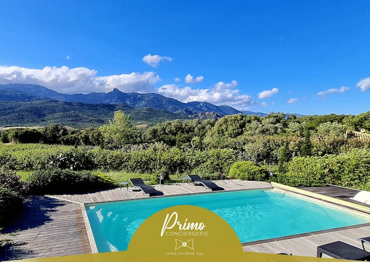 Villa Bella Vista - Paradis Face Au Maquis - Figari