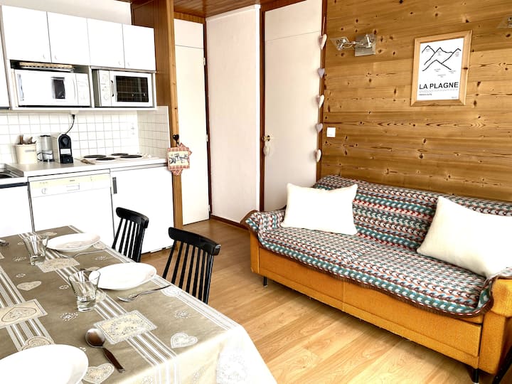 1 Bedroom Apt In Plagne Centre Near The Pistes - Champagny-en-Vanoise