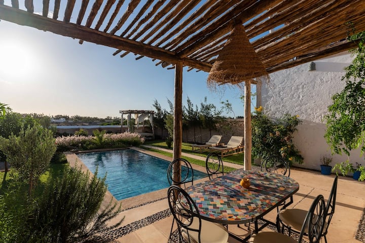 Villa Essaouira 3 Chambres Toit-terrasse Aménagé - Morocco