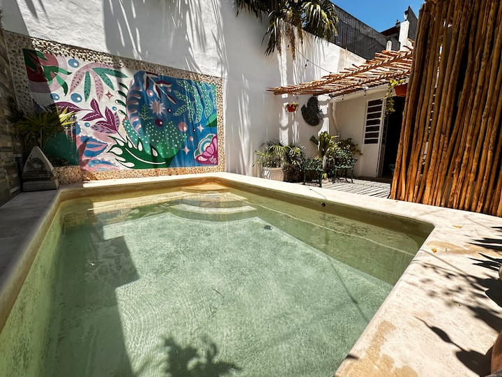 Hermosa Casa Con Piscina A 2 Min Del Centro - Mérida