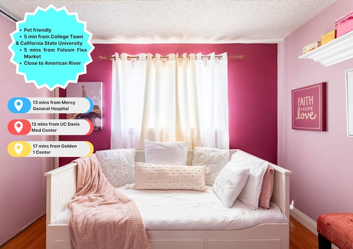 Chic 3br,2b Haven Near The River - Sacramento, CA