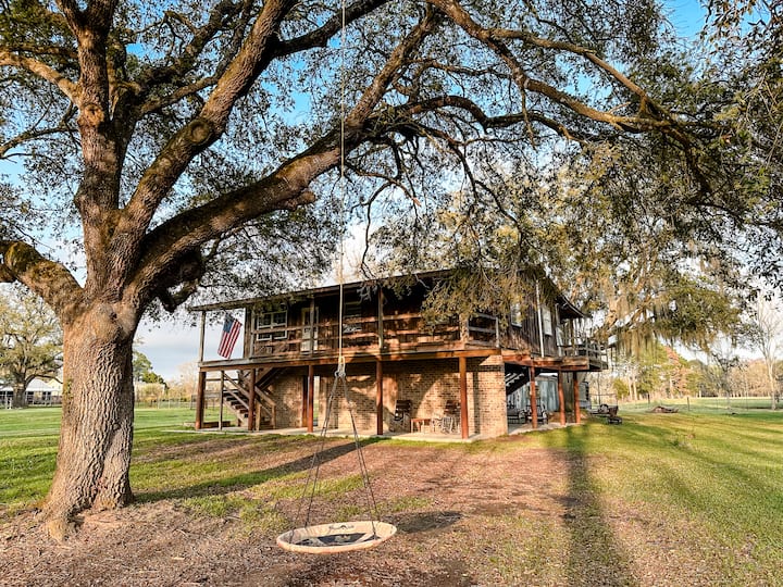Bayouside Bungalow At Petite Anse Farm - Louisiana