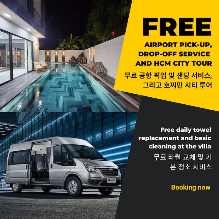 Luxury Villa, Karaokeroom, Sauna - Ho Chi Minh City