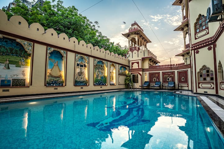 Umaid Bhawan-a Royal Heritage Style Boutique Hotel - Jaipur
