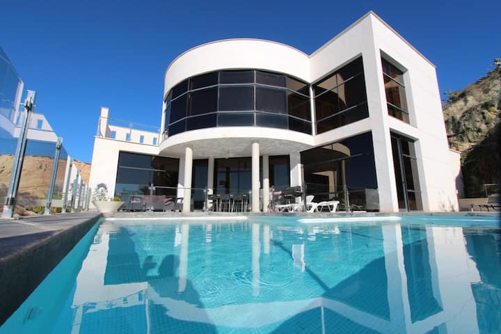 Villa Avec Vue Imprenable Sur La Mer Et La Côte ! - El Campello