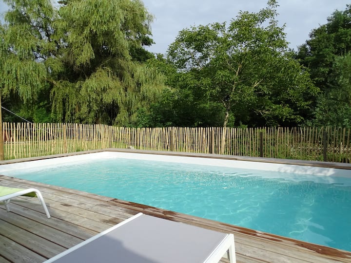 Gîte 11 Pers Le Saule Bleu - Pays de la Loire