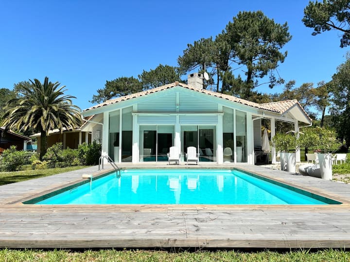 Belle Villa Avec Piscine Sur Golf Seignosse - Soorts-Hossegor