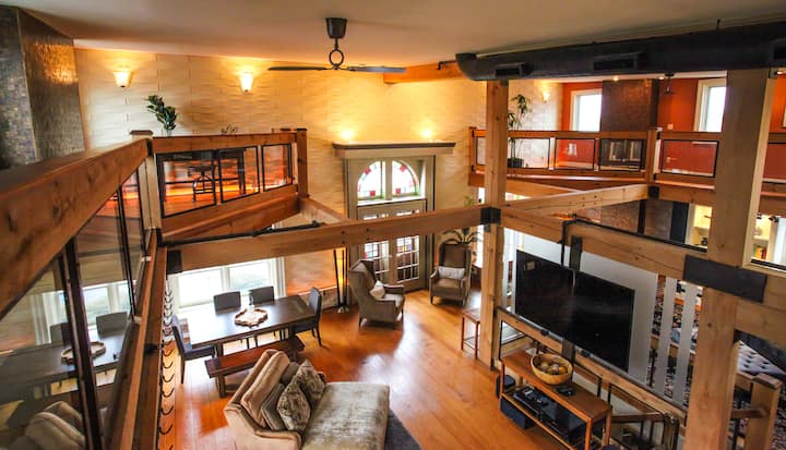 Lux Downtown Penthouse Sleeps 14 With Pool - 薩拉託加斯普林斯