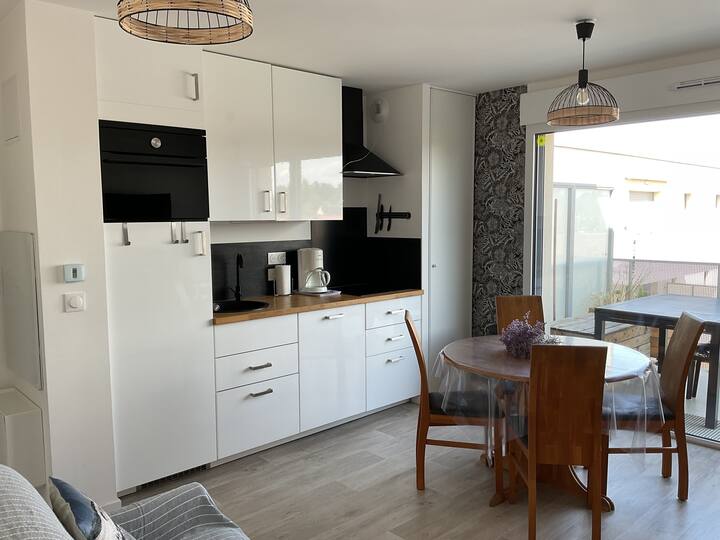 Appartement T2, Balcon Et Parking - Quend Plage