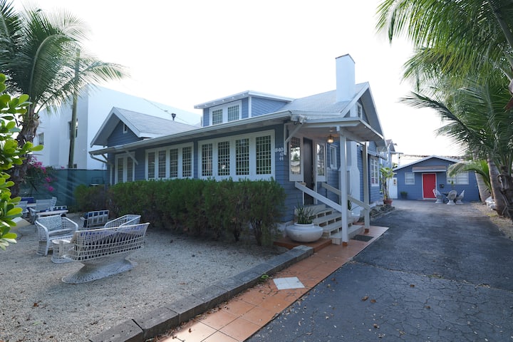 5 Bdrm House Close To Brickell/dntown Free Parking - Miami