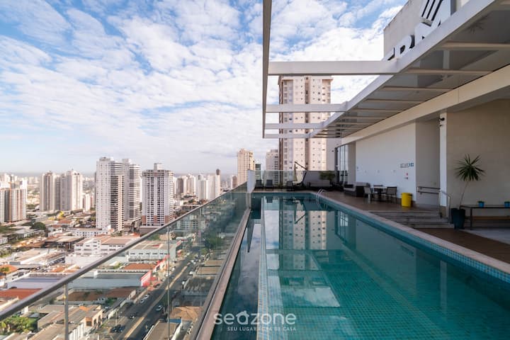 Flat W/ Pool In Setor Bueno - Dnag1701 - Goiânia