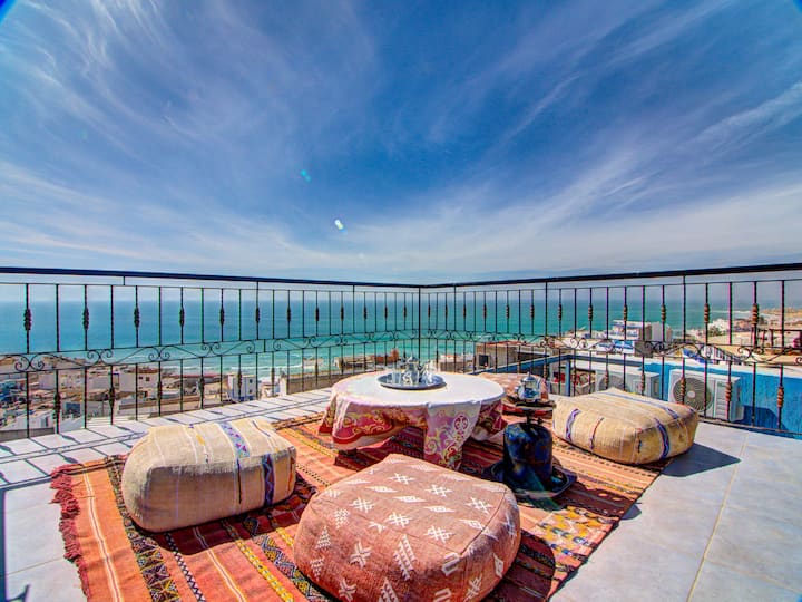 Appartement Centre De Taghazout - Wifi 200mbps - Taghazout