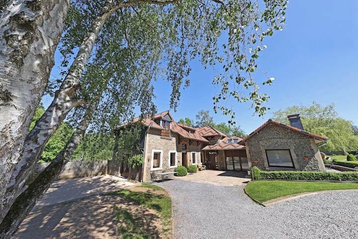 Jardins De La Villa D’olne - Gîte 15 Personnes - Stavelot